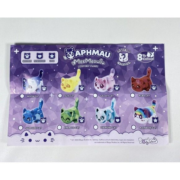 Aphmau | Toys | Aphmau Meemeows 6 Plush Galaxy Cat Litter 4 223 | Poshmark